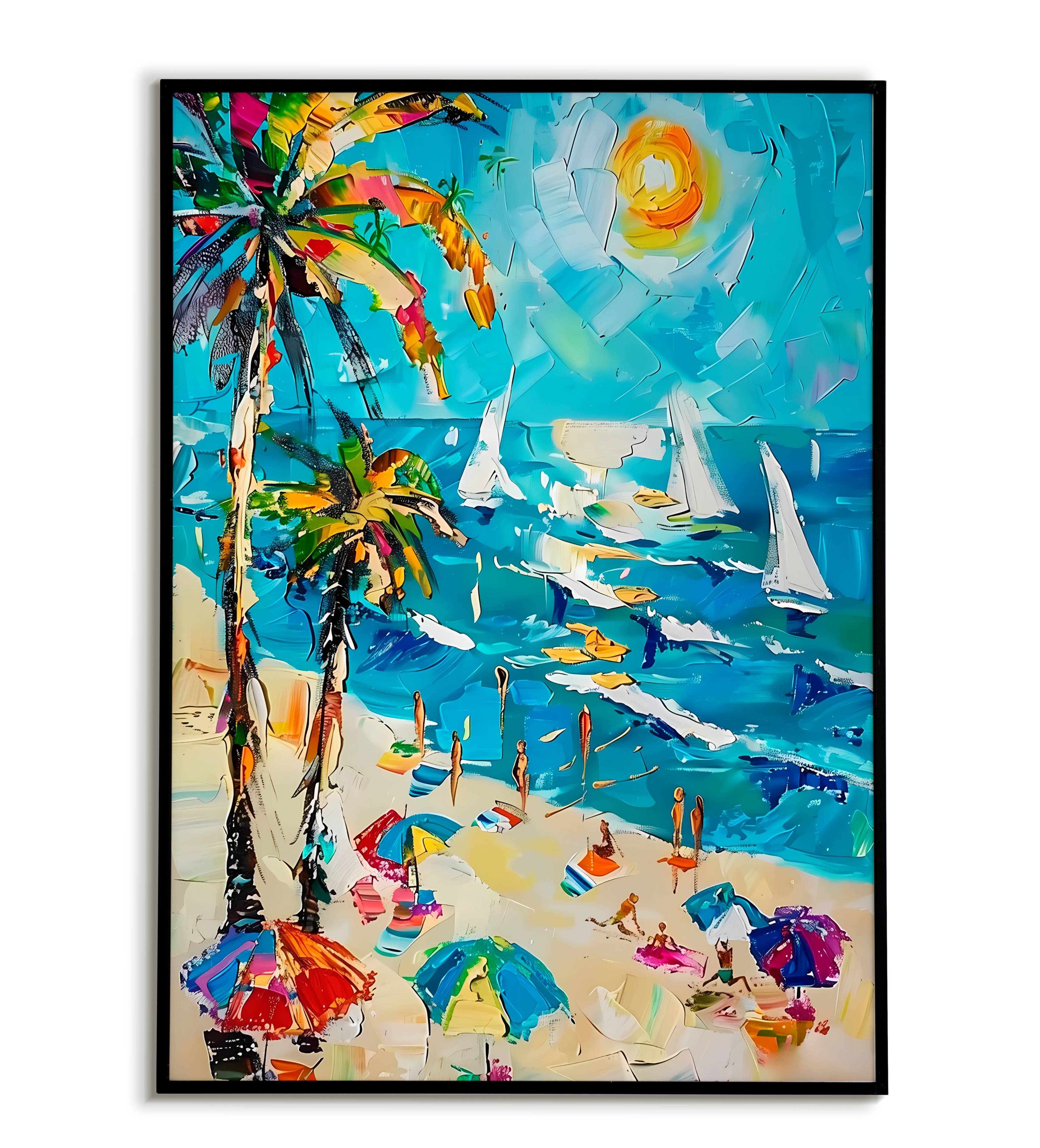 Beachscape Bliss - Poster/Printable – WallMarvel