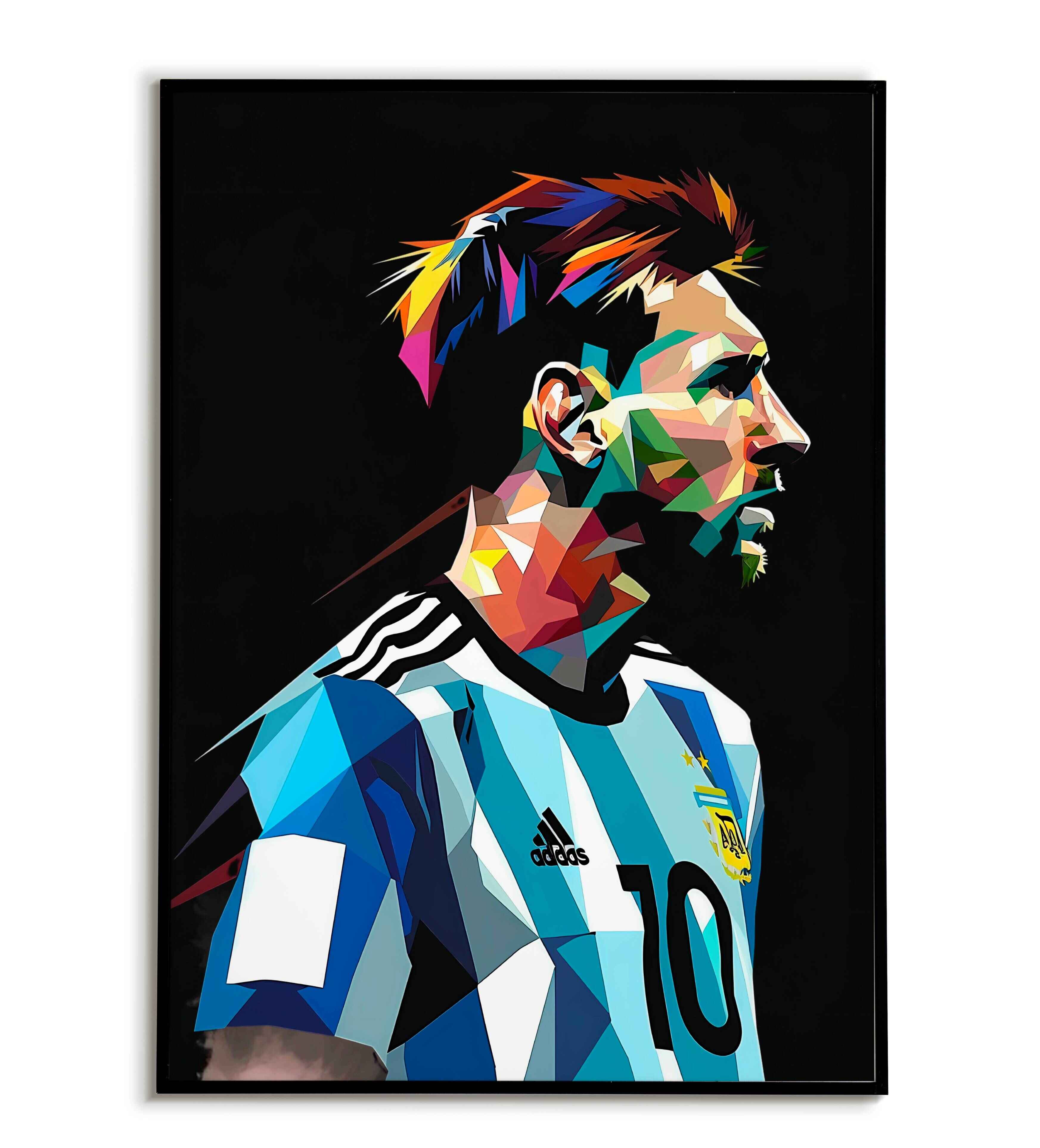 Leo Messi Vector - Poster/Printable – WallMarvel